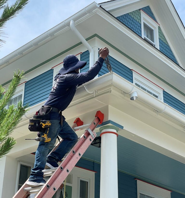 Half-Round Gutter Installation in PA, NJ, MD, and DE | Half-Round ...